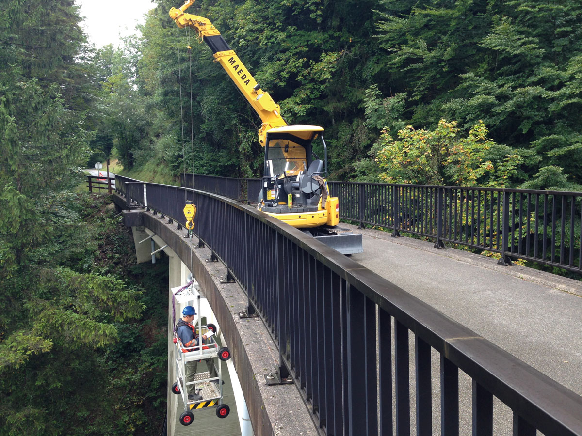 Leeb Technik - Miniraupenkran Maeda CC423S