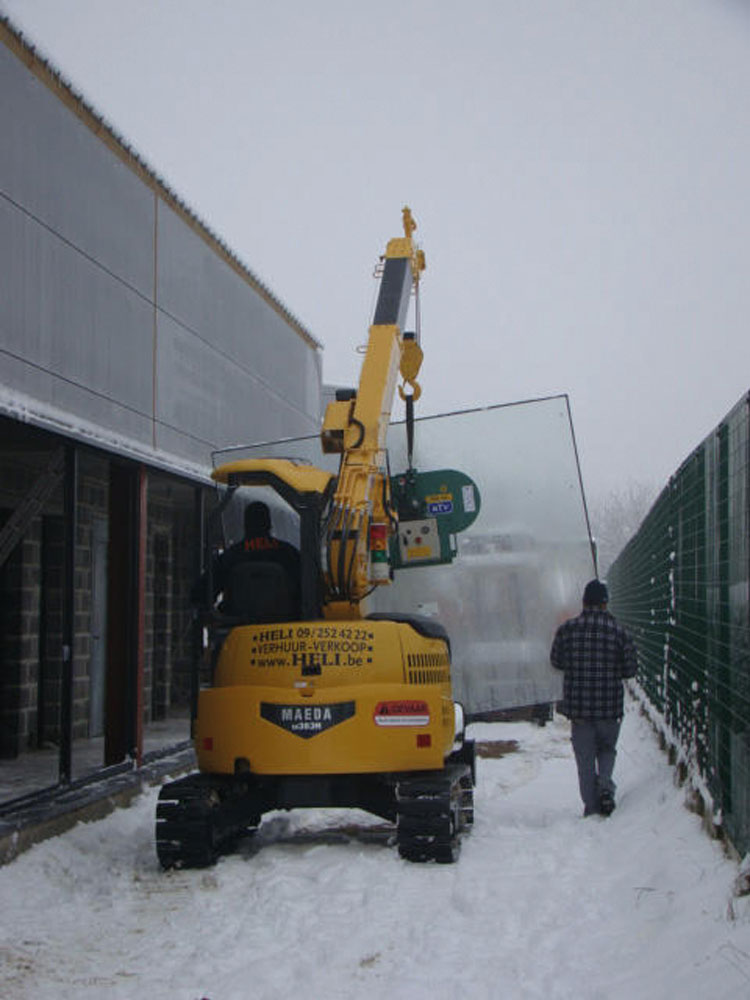 Leeb Technik - Miniraupenkran Maeda CC423S