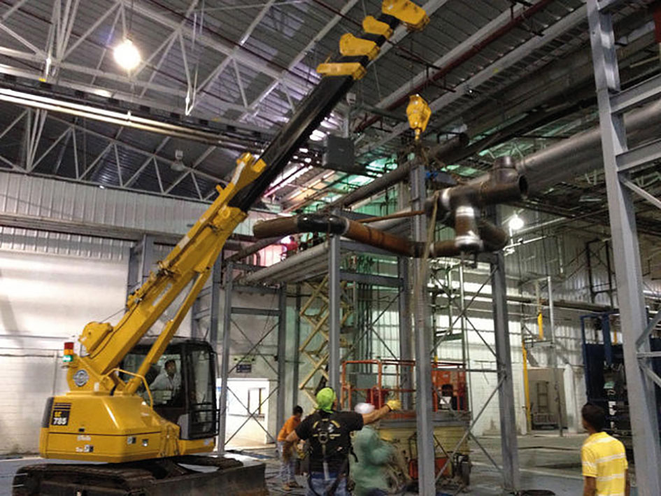 Leeb Technik - Miniraupenkran Maeda CC985